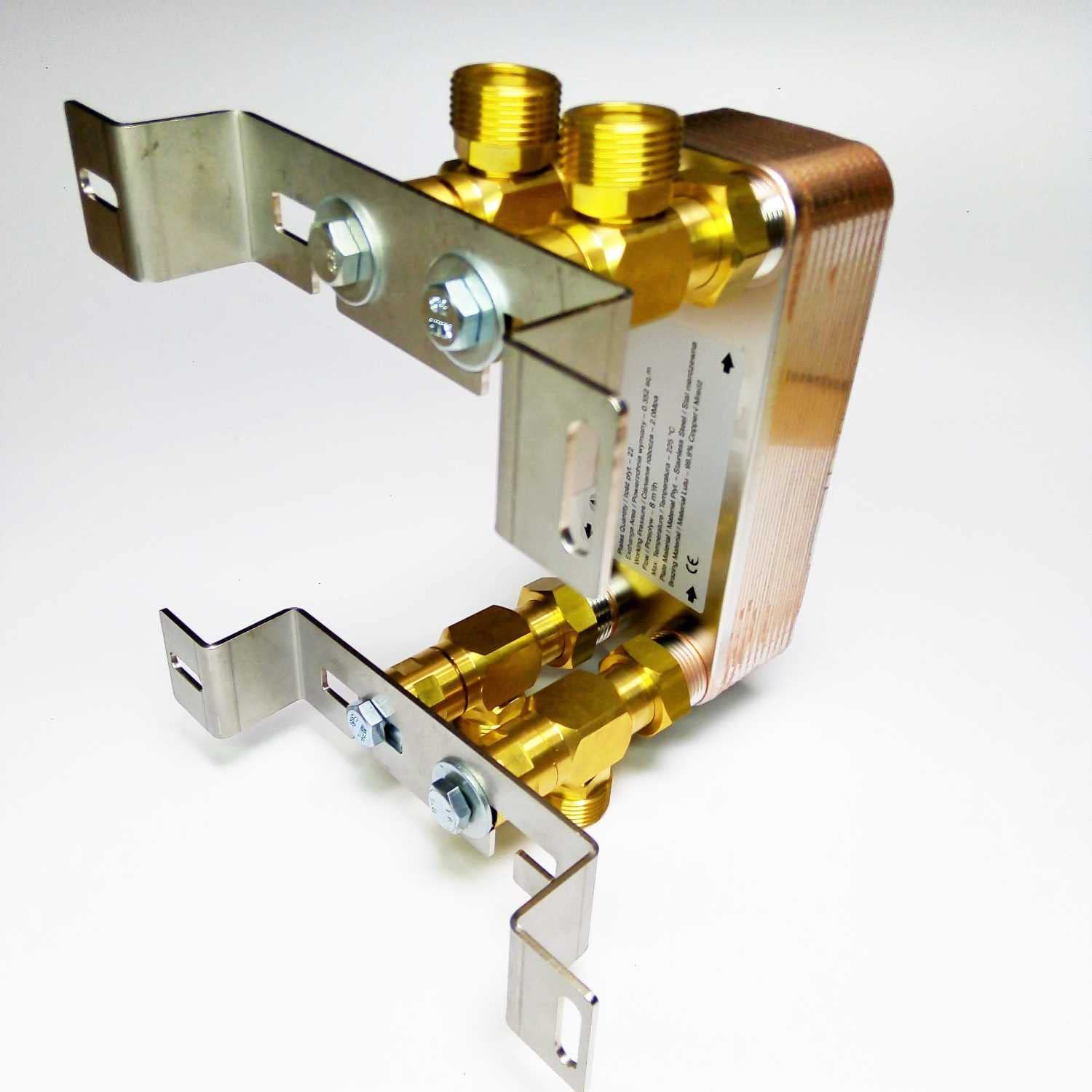 Buy Nordic Tec Ba-16-22 Stainless Steel Plate Heat Exchanger Plate Heat ...