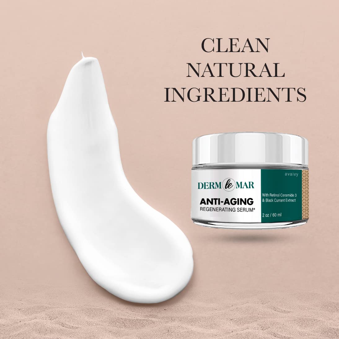 Derm Le Mar Skin – Derm Le Mar Crema Antiedad (Individual, 2oz) – Yaxa ...