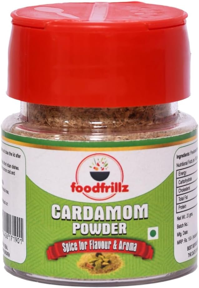 foodfrillz Green Cardamom PowderChhoti Hari Elaichi Powder 20 g ...