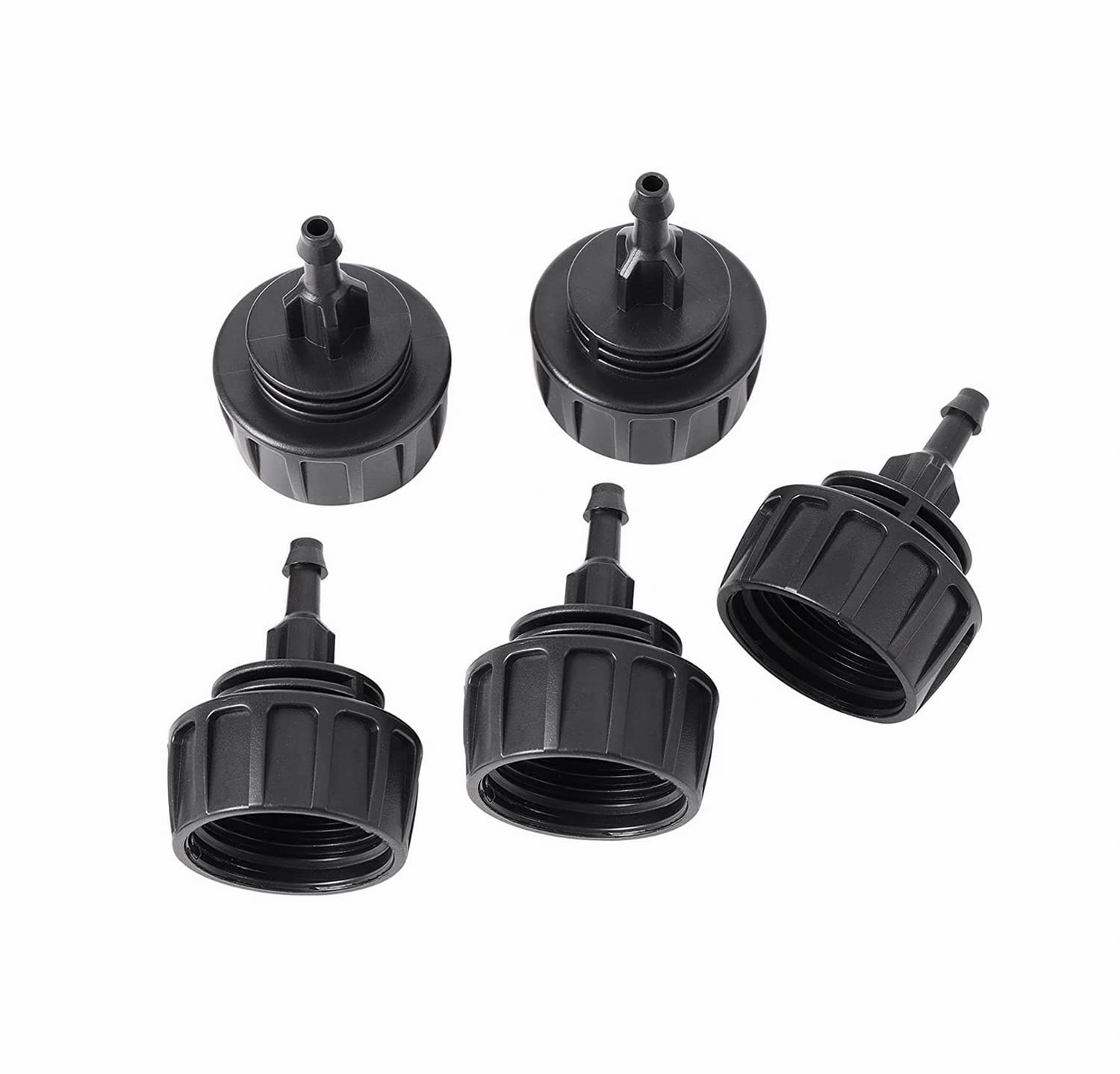 Snapklik.com : 5 Pcs Single Head Drip Irrigation Hose Adapters,Convert ...