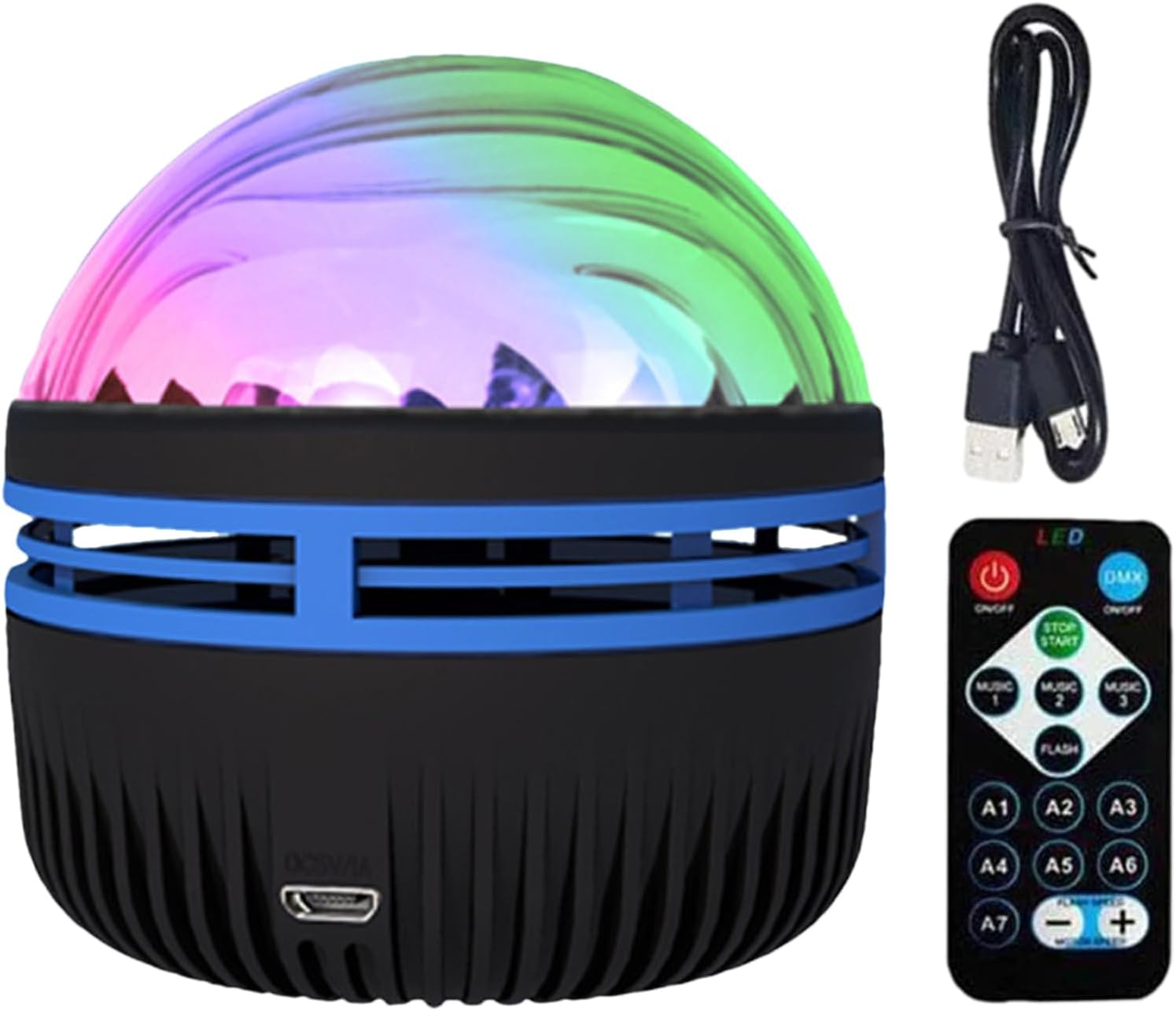 A-urora Water Projector - LED Night Light with 14 Light Effects, USB ...