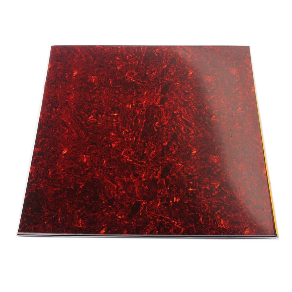 Snapklik.com : 44x29cm Red Tortoise Shell Guitar Pickguard Scratch ...