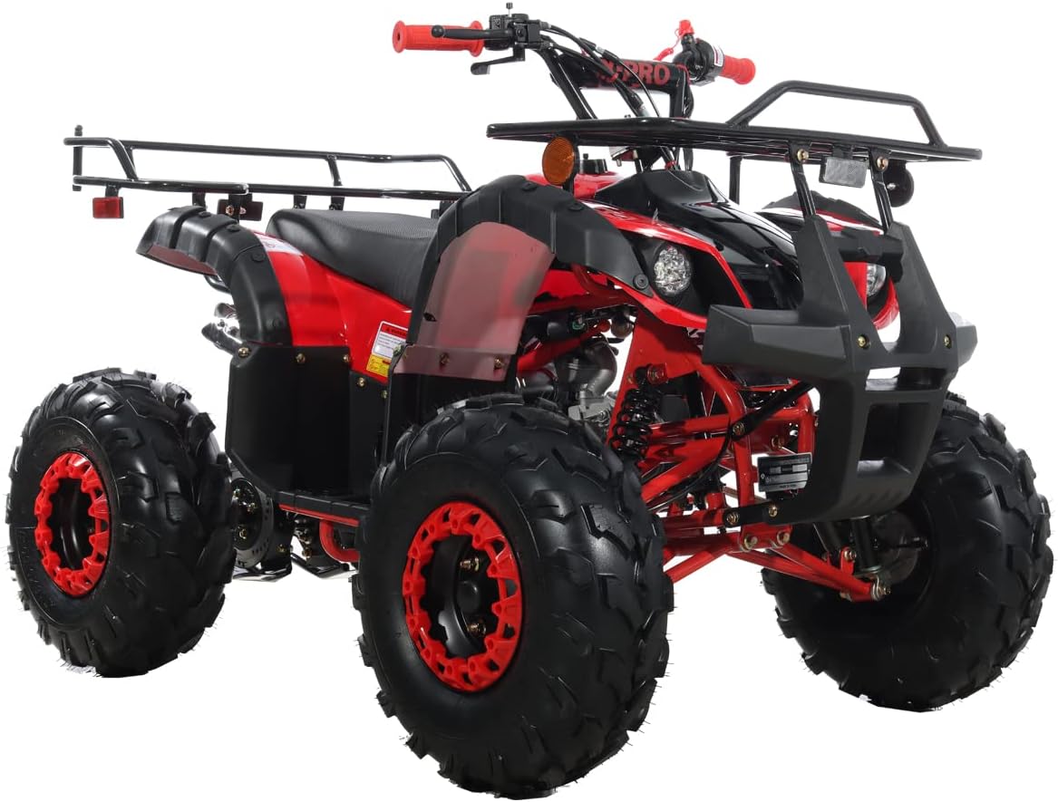 Amazon.com: HHH 125cc ATV Quad Upgraded 125cc ATV with Reverse, LED ...