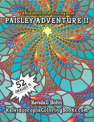 Paisley Adventure 2: A Kaleidoscopia Coloring Book: Bohn, Kendall ...
