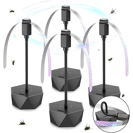Amazon.com: Fly Fans , Repellent Outdoor Indoor Keep Flies Away, Table ...