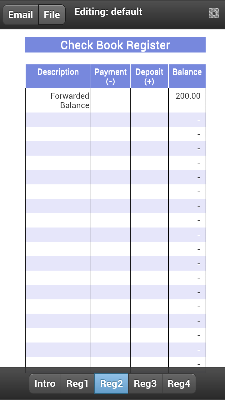 Real Checkbook - App on Amazon Appstore