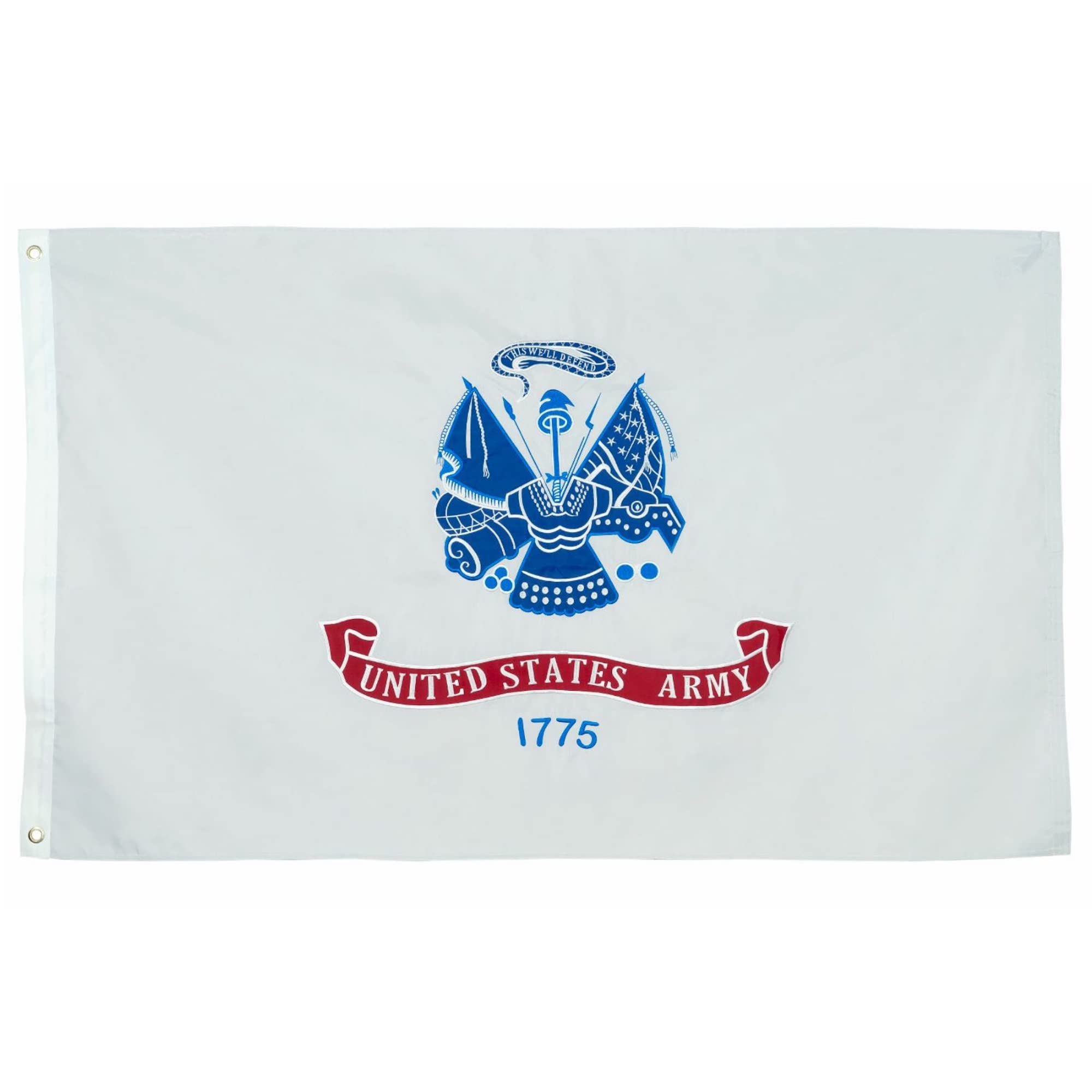 Buy Army 3x5 ft | Heavy Duty White US Army | Quadruple Stitched Fly End ...