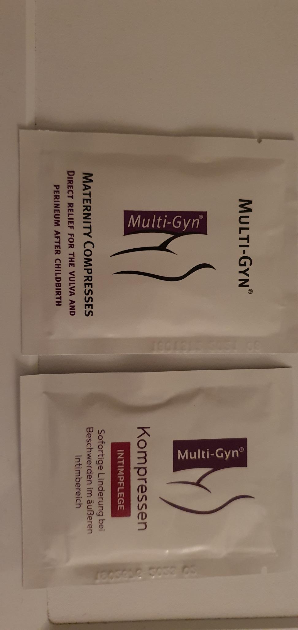 Multi-Gyn Kompressen - Beruhigt den Empfindlichen Dammbereich Im ...