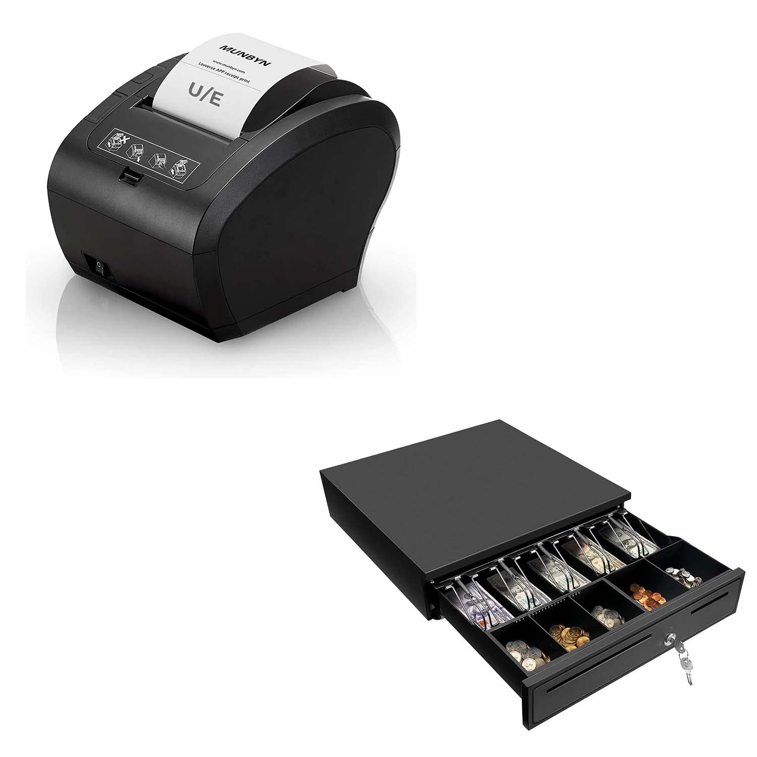 Buy MUNBYN POS Printer, Receipt Printer USB Ethernet 80MM Thermal ...