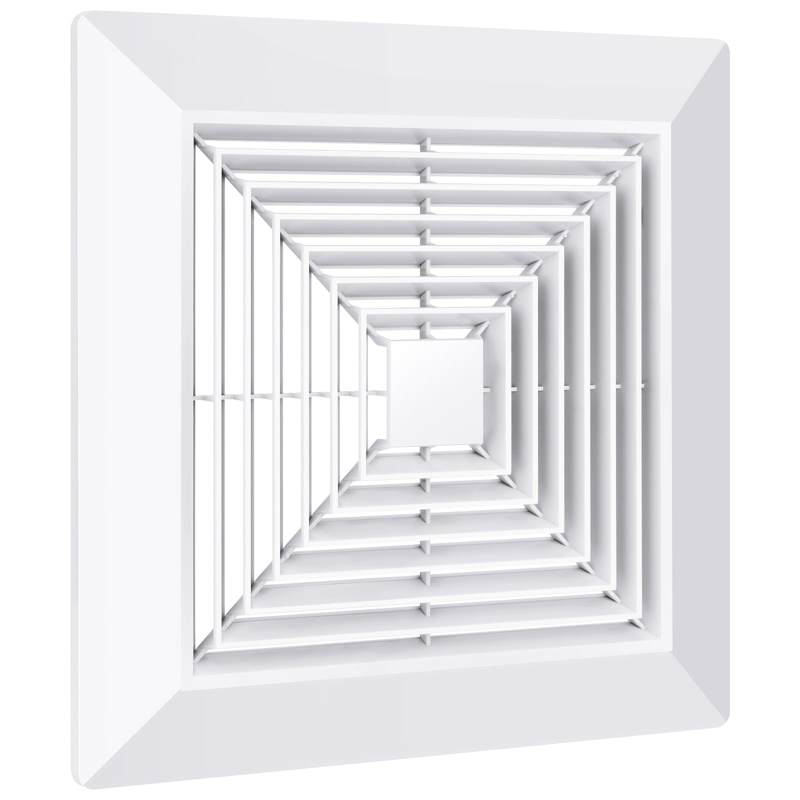 Amazon.com: BQMEZRNUS Bathroom Exhaust Fan Cover White Bathroom Ceiling ...