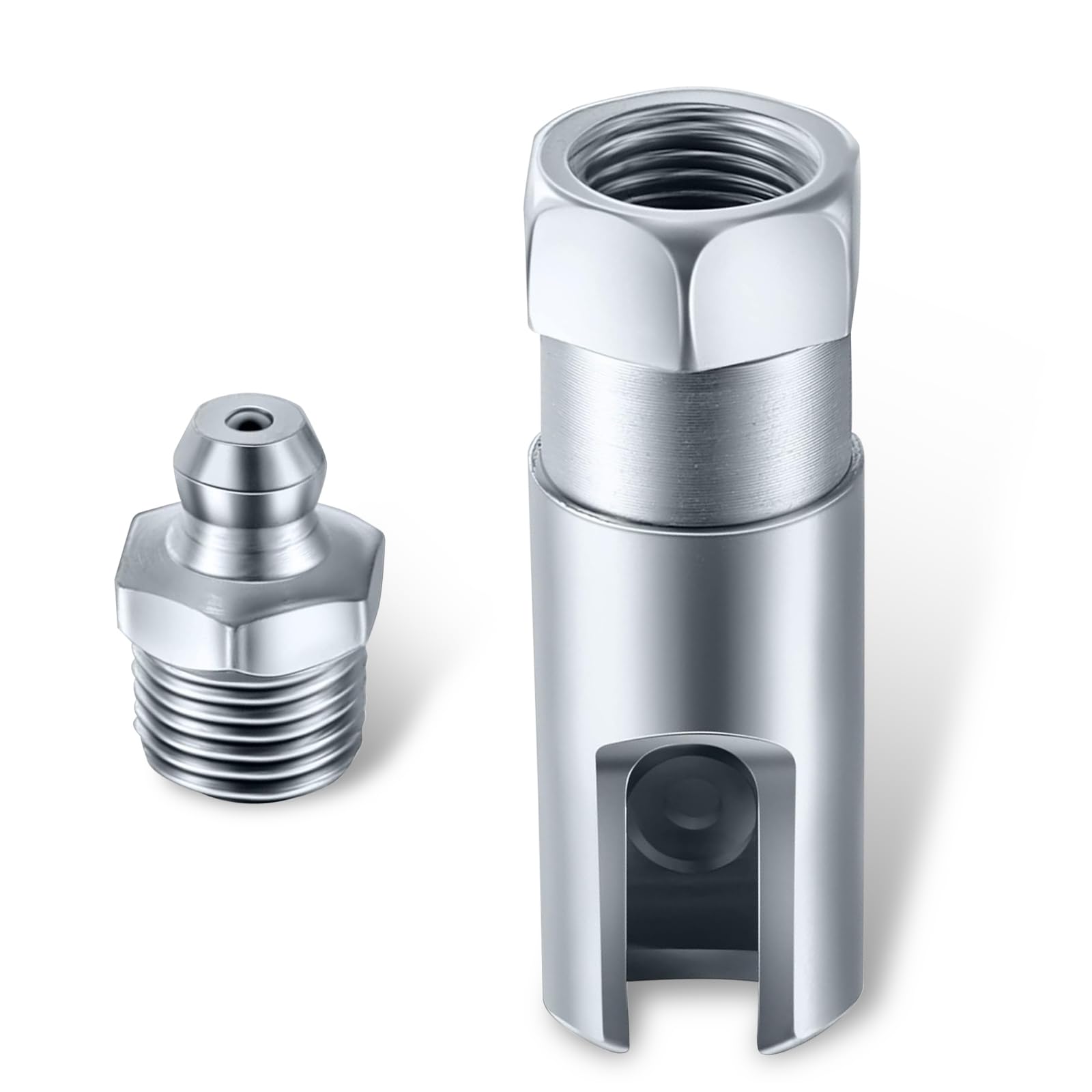 Amazon.com: Yumfugu Pack-1 Grease Gun Coupler with 1/8 Inch NPT Threads ...
