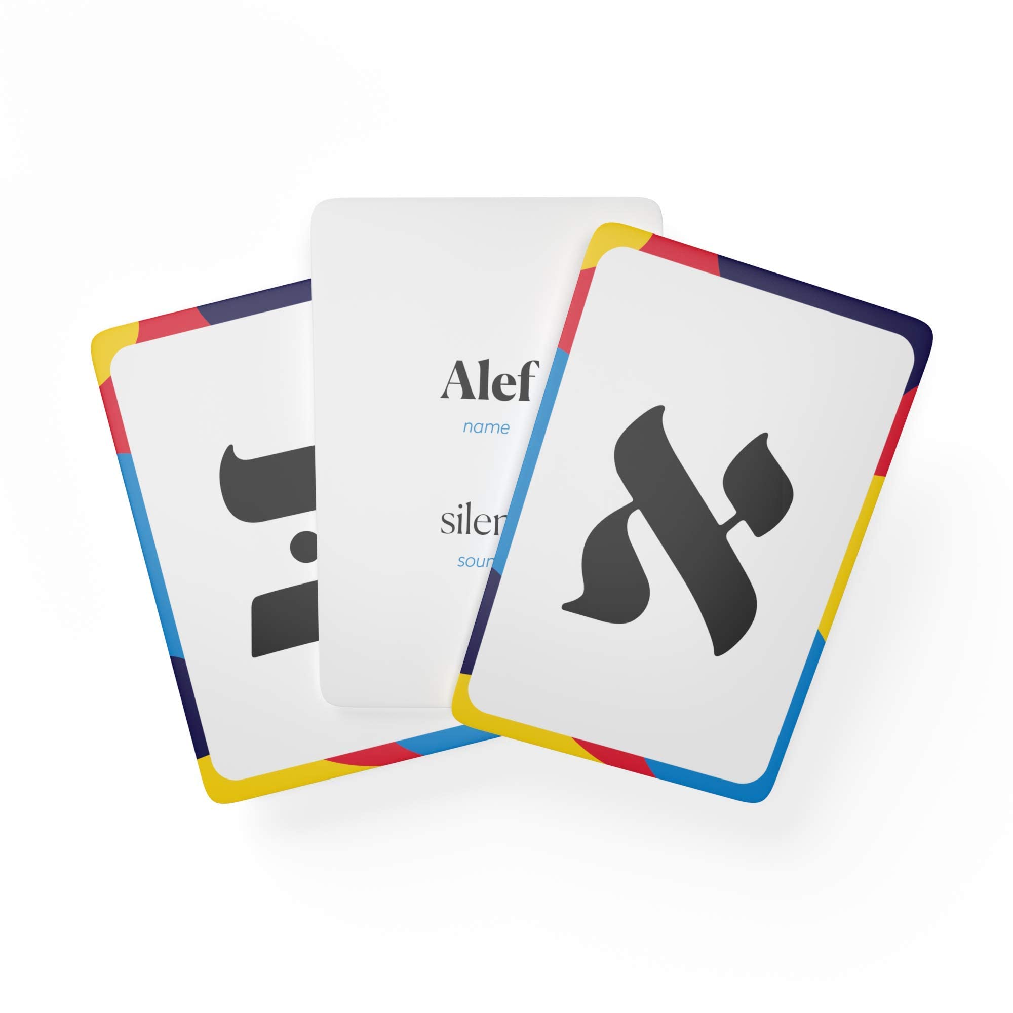 Snapklik.com : The Dreidel Company Alef Bet Flash Cards Aleph Beis ...