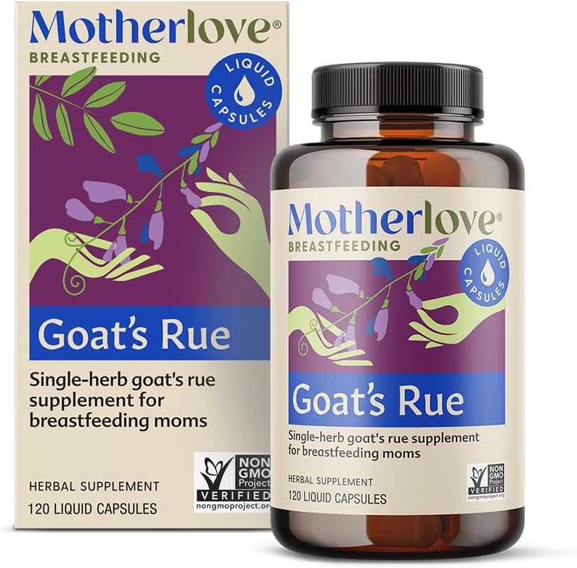 Amazon.com: Motherlove Goat’s Rue (120 Liquid caps) Lactation ...