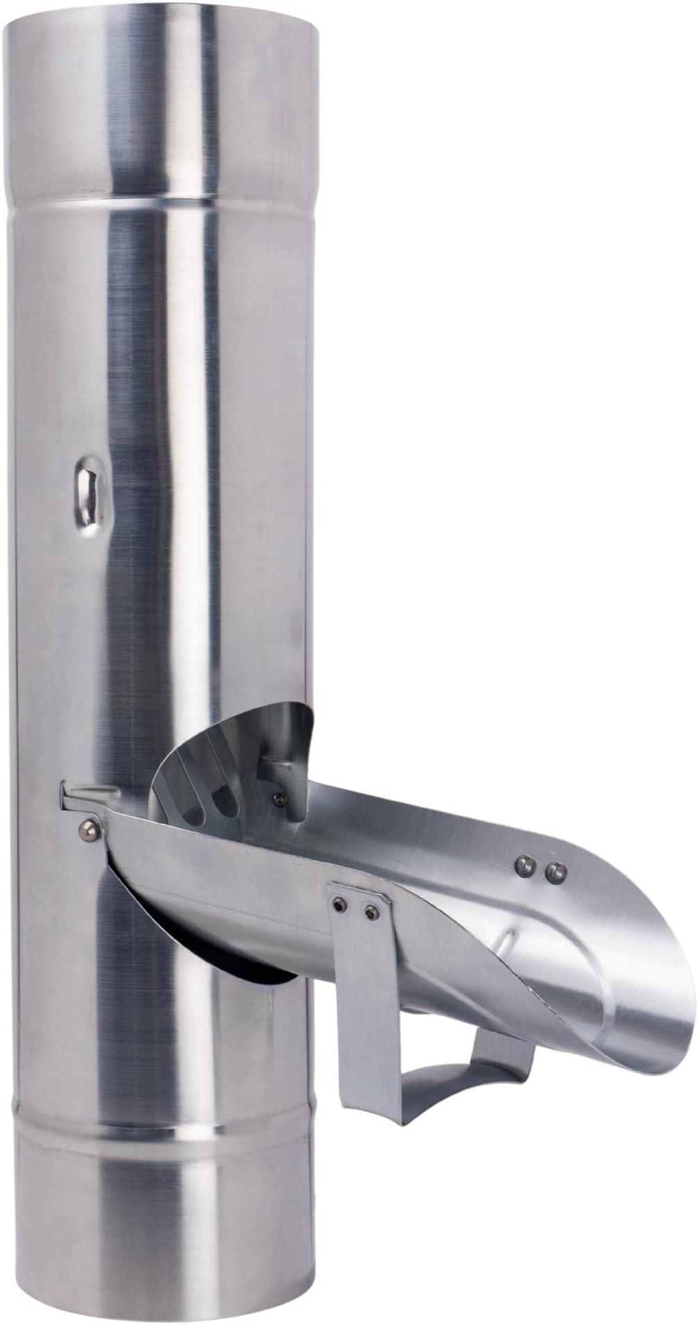 Baumeister.tech Regenrohrklappe mit Sieb für Dachrinne Fallrohrklappe ...