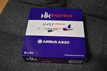 Amazon.co.jp: 1/400 エアバス A320 香港エクスプレス U-FLY alliance : おもちゃ