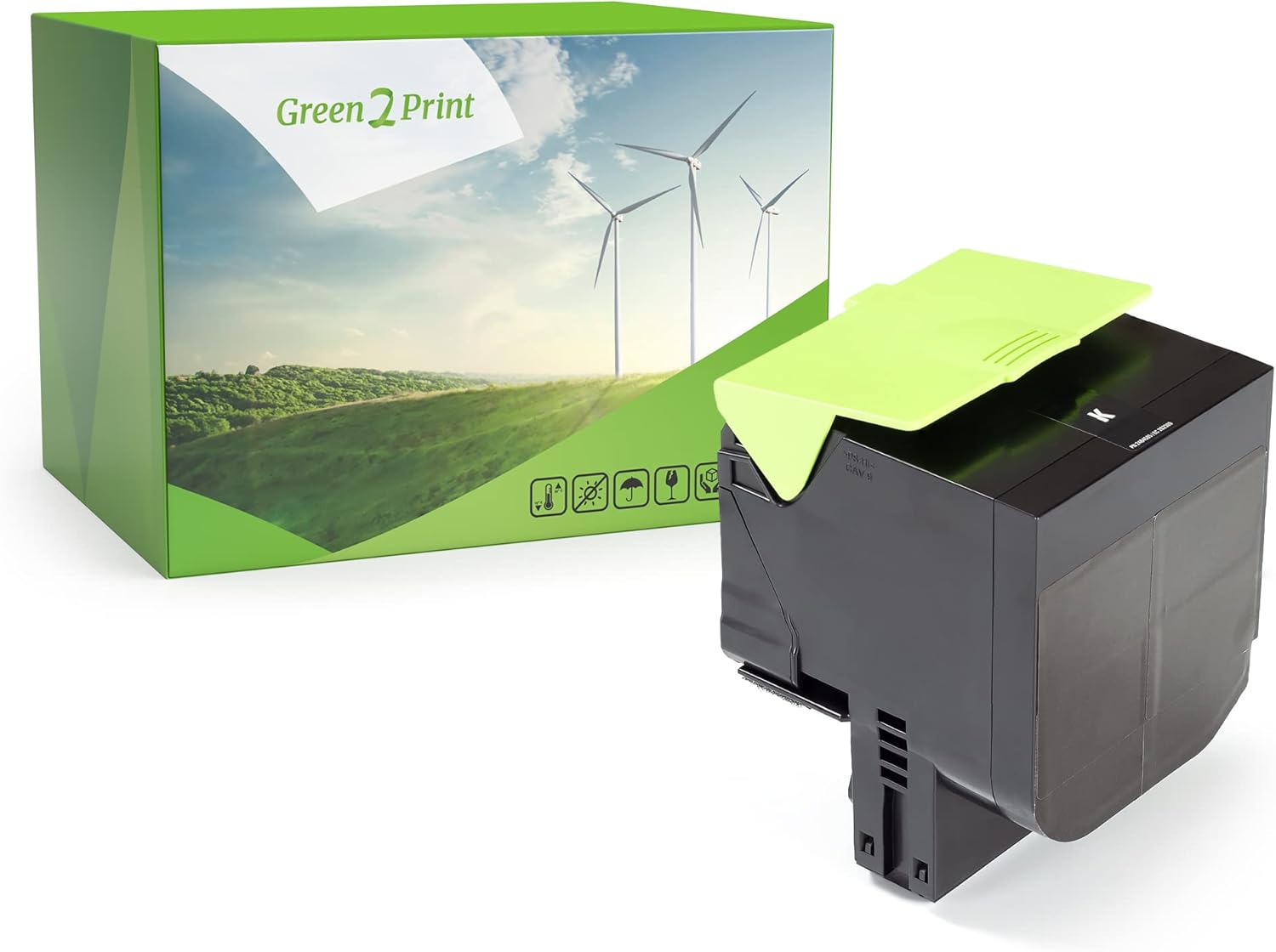 Green2Print Toner black 8500 pages replaces Lexmark 78C2XK0 Toner ...