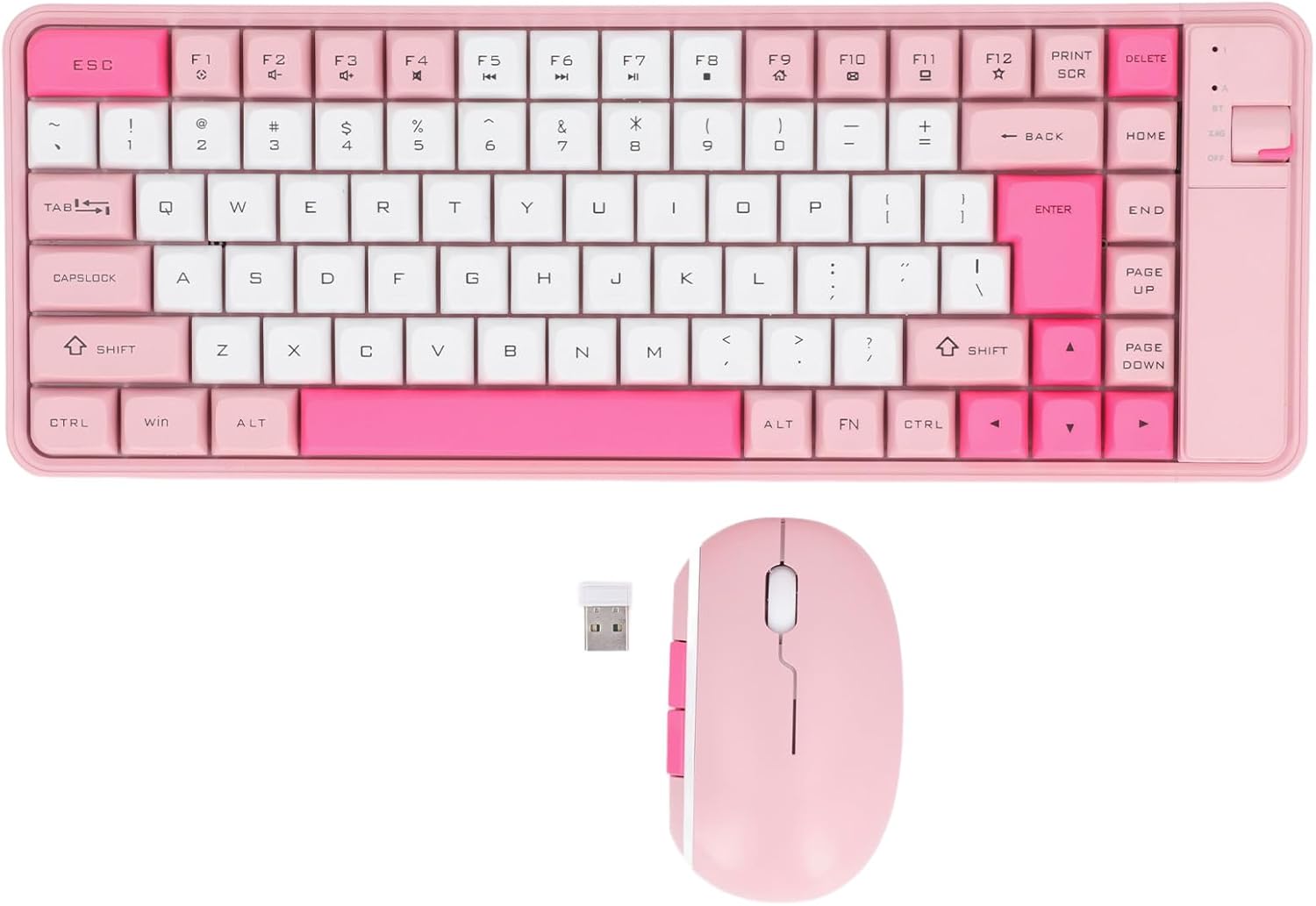 Amazon.com: Sanpyl Keyboard and Mouse Combo for Bluetooth 2.4 GHz ...