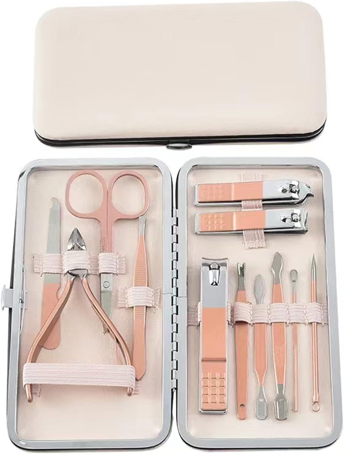 Amazon.com : Nail Clipper Set, Tuecota 12 in 1 Stainless Steel Nail ...