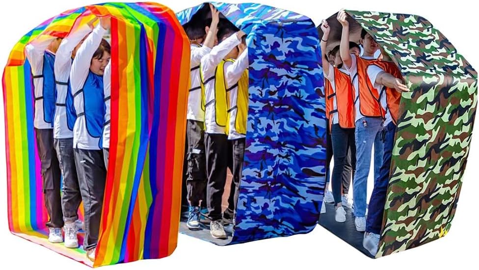 Amazon.com: 3PCS Outdoor Party Teamwork Games Playing Run Mat, Team ...