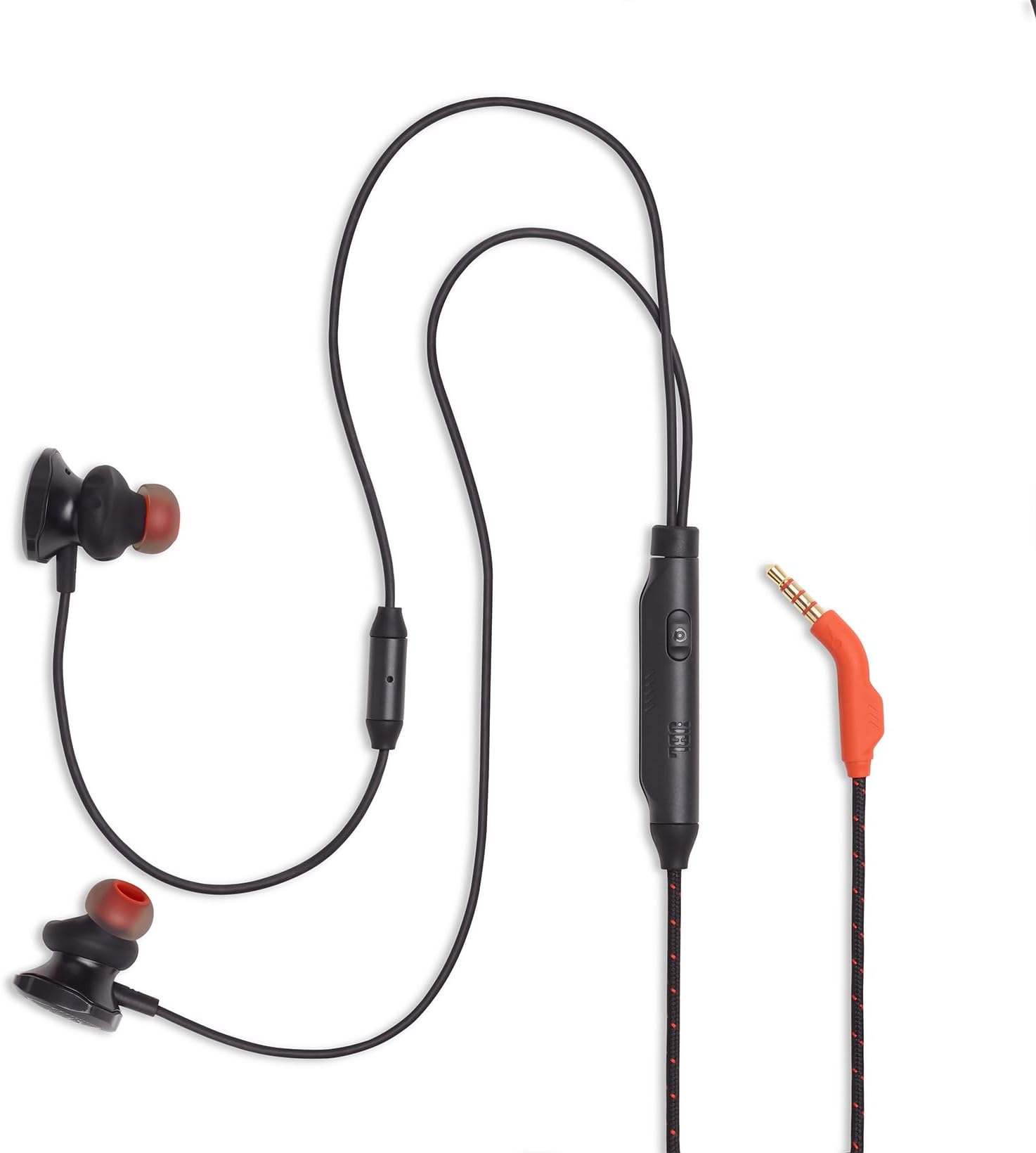 JBL Quantum 50 - In-ear wired gaming headset with QuantumSOUND ...