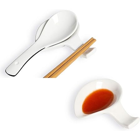 Amazon.com: Ceramic Chopsticks Rest Rack Set of 6pcs,Chinese Style ...