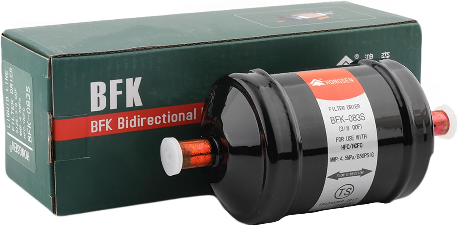 Amazon.com: Vkinman Liquid Line Filter Drier Refrigerant Filter Drier 3 ...