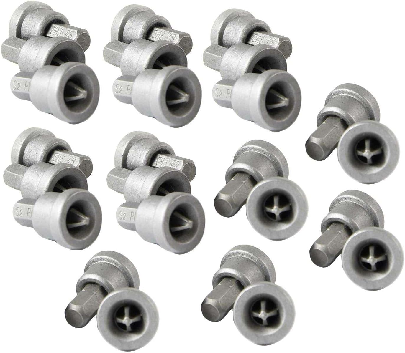 FPYE Drywall Dimple Phillips Screwdriver Bits - 1 Inch Long - 25 Pack ...