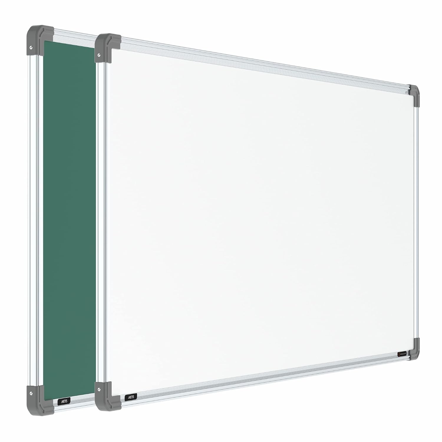 Scholar Art® Metis® 2x4 Feet Non-Magnetic 2 in 1 Whiteboard and Green ...