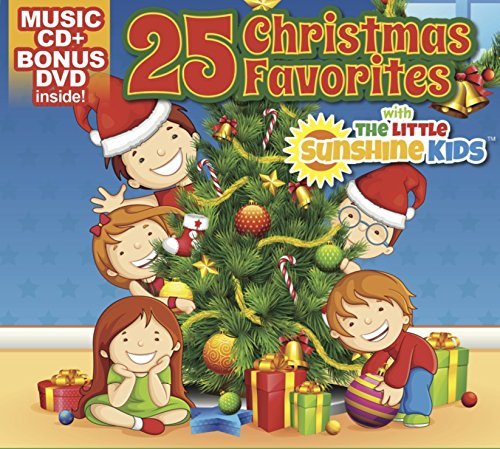 25 Kids Christmas Favorites Music CD + Bonus DVD with Animated Sing ...