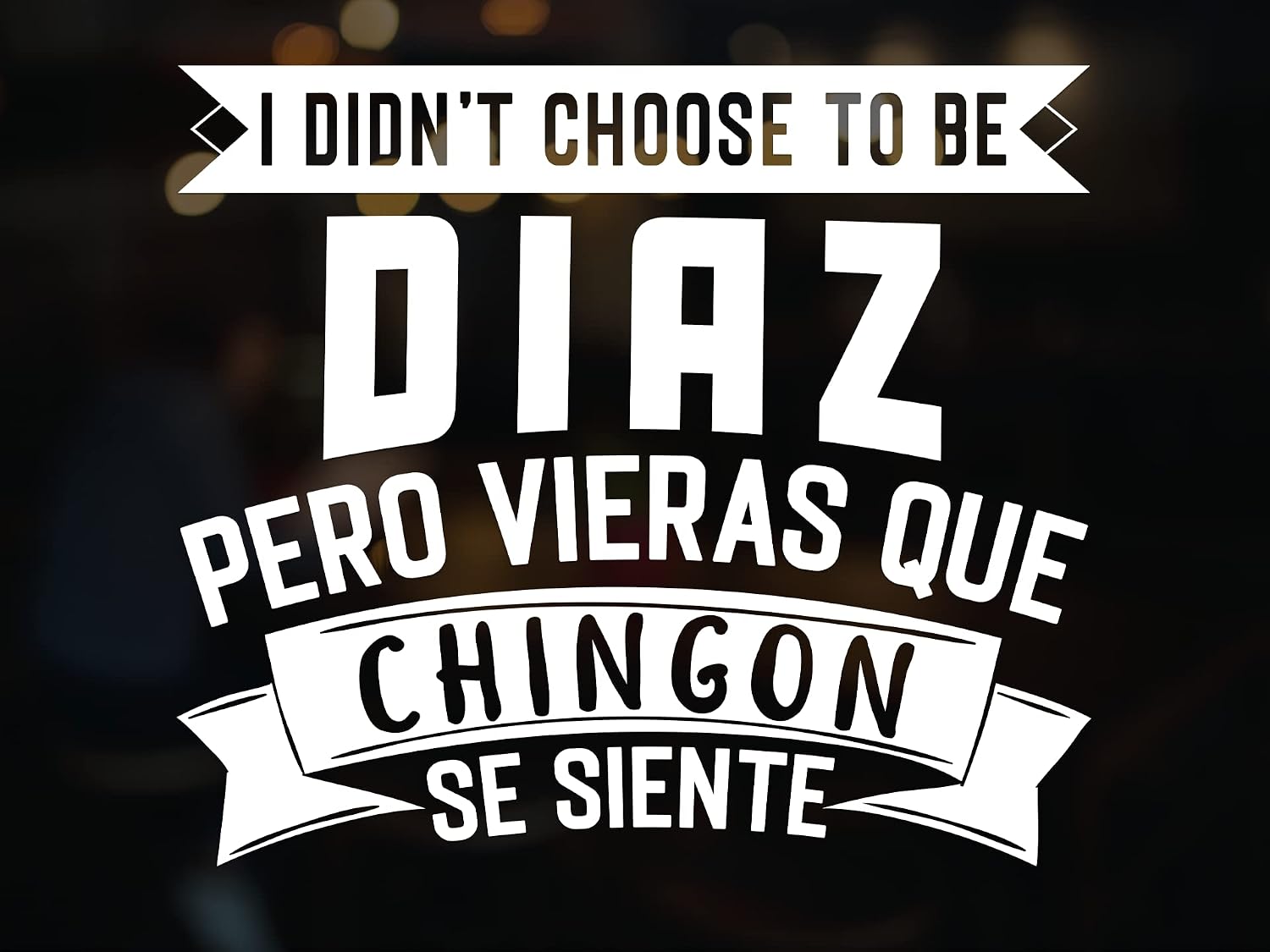 Amazon.com - Diaz Decal Stickers para carros calcomania personalizada ...
