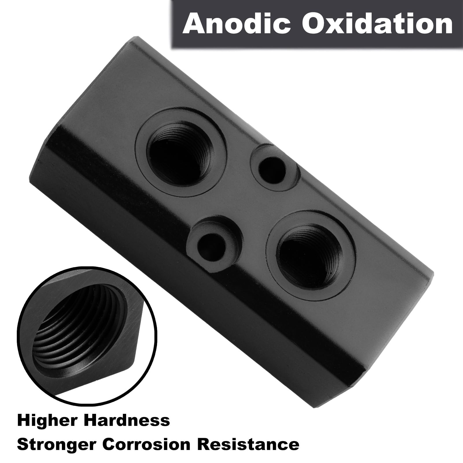 Snapklik.com : Air Manifold, 2 Way 4 Port Air Compressor Manifold, Air ...