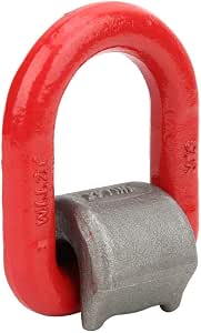 D Ring Shackles 1T 2T 3T 5T G80 Alloy Steel Forged High-Strength ...