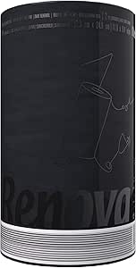 Amazon.com: Renova Black Paper Towel Jumbo Roll - 2 Ply, 120 Highly ...