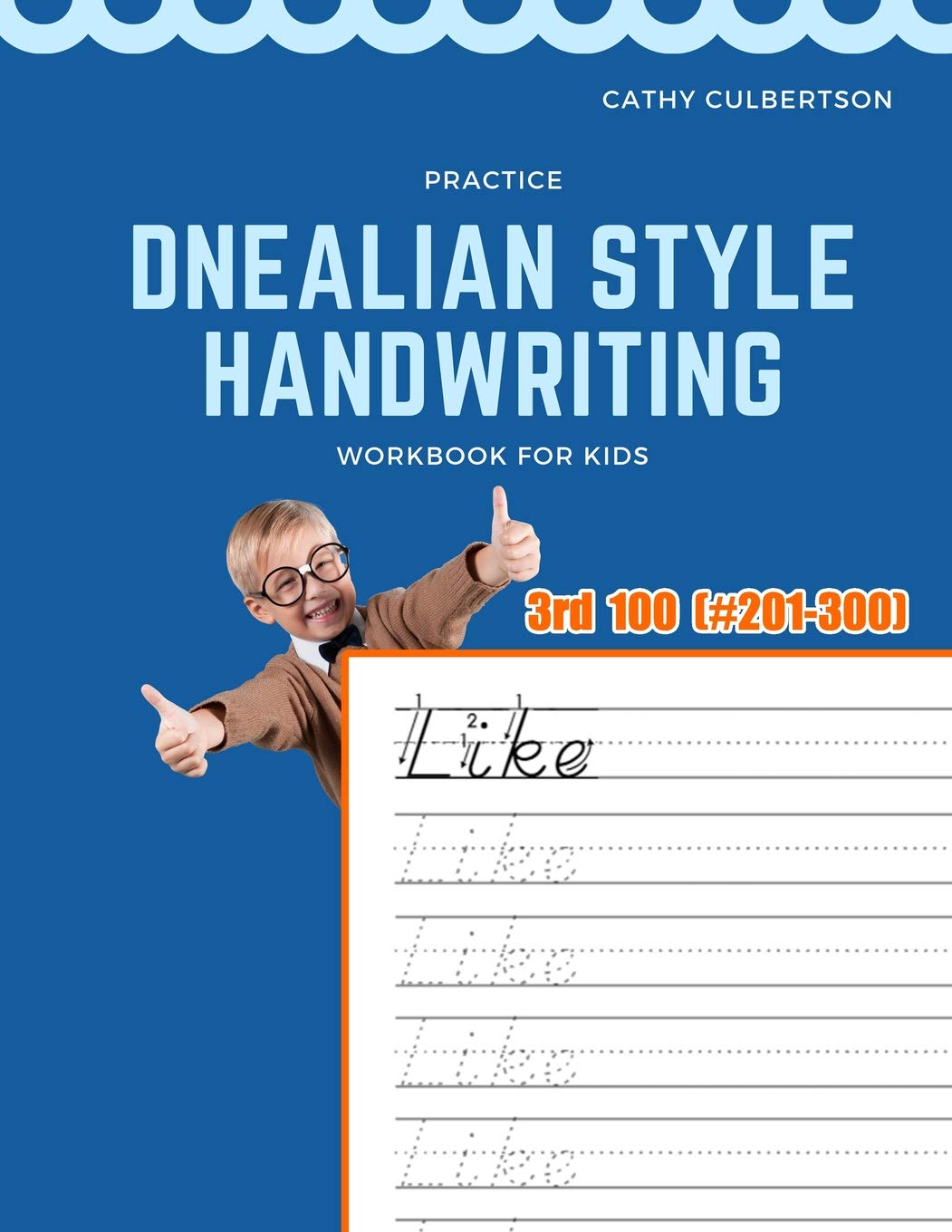 Amazon.com: Practice Dnealian Style Handwriting Workbook for Kids ...