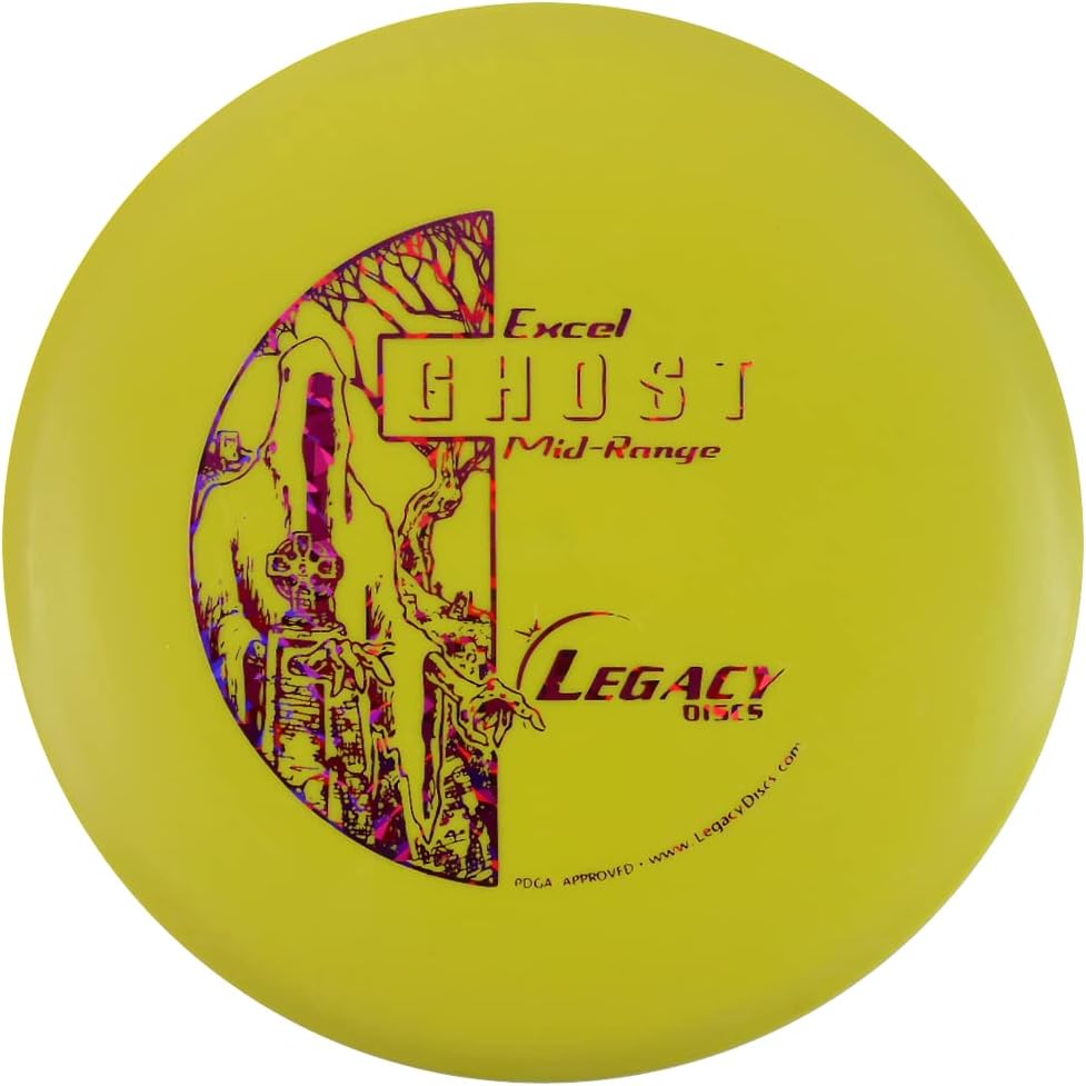 Amazon.com : Legacy Excel Edition Ghost Midrange Golf Disc - Colors May ...