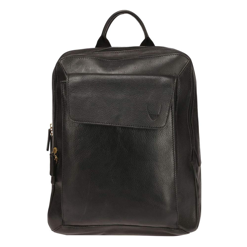 Buy Hidesign Unisex Zip Closure Backpack (Black_Free Size) at Amazon.in