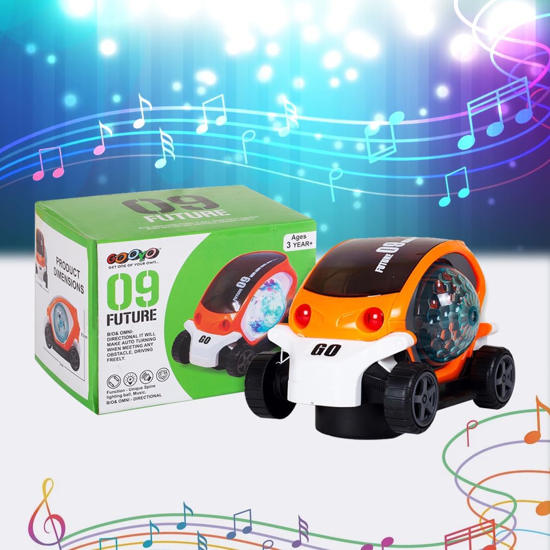 Gooyo GY149A Battery Operated Stunt Car Toy with Music & 4D Vibrant ...