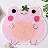 Amazon.com: Panstar Cute Pink Frog Bath Mat Non Slip Bath Rug for ...