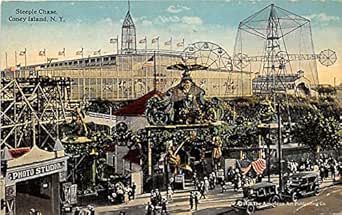 Steeple ChaseConey Island, New York, NY, USA Postcard Post Card at Amazon's Entertainment ...