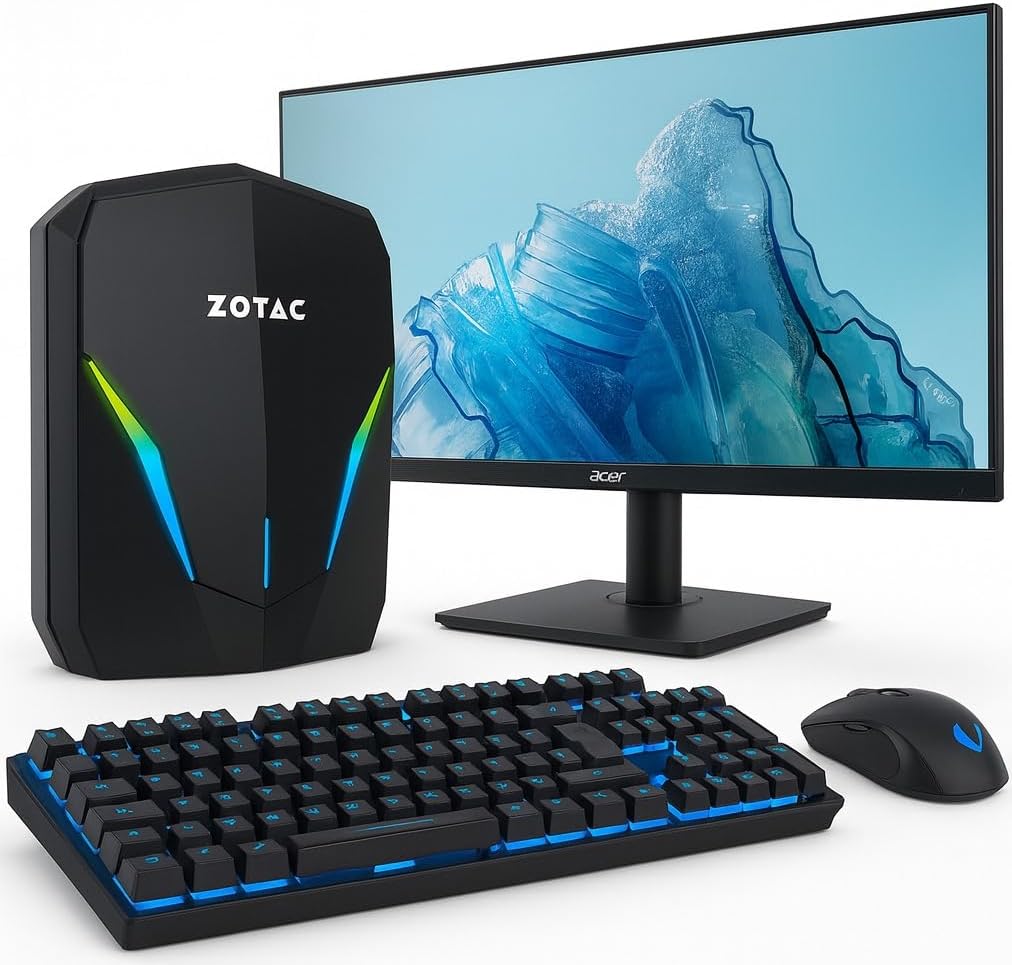 shinobee Z0TAC High End Gaming PC Set Intel Core i7 9750 12 Threads 4 ...