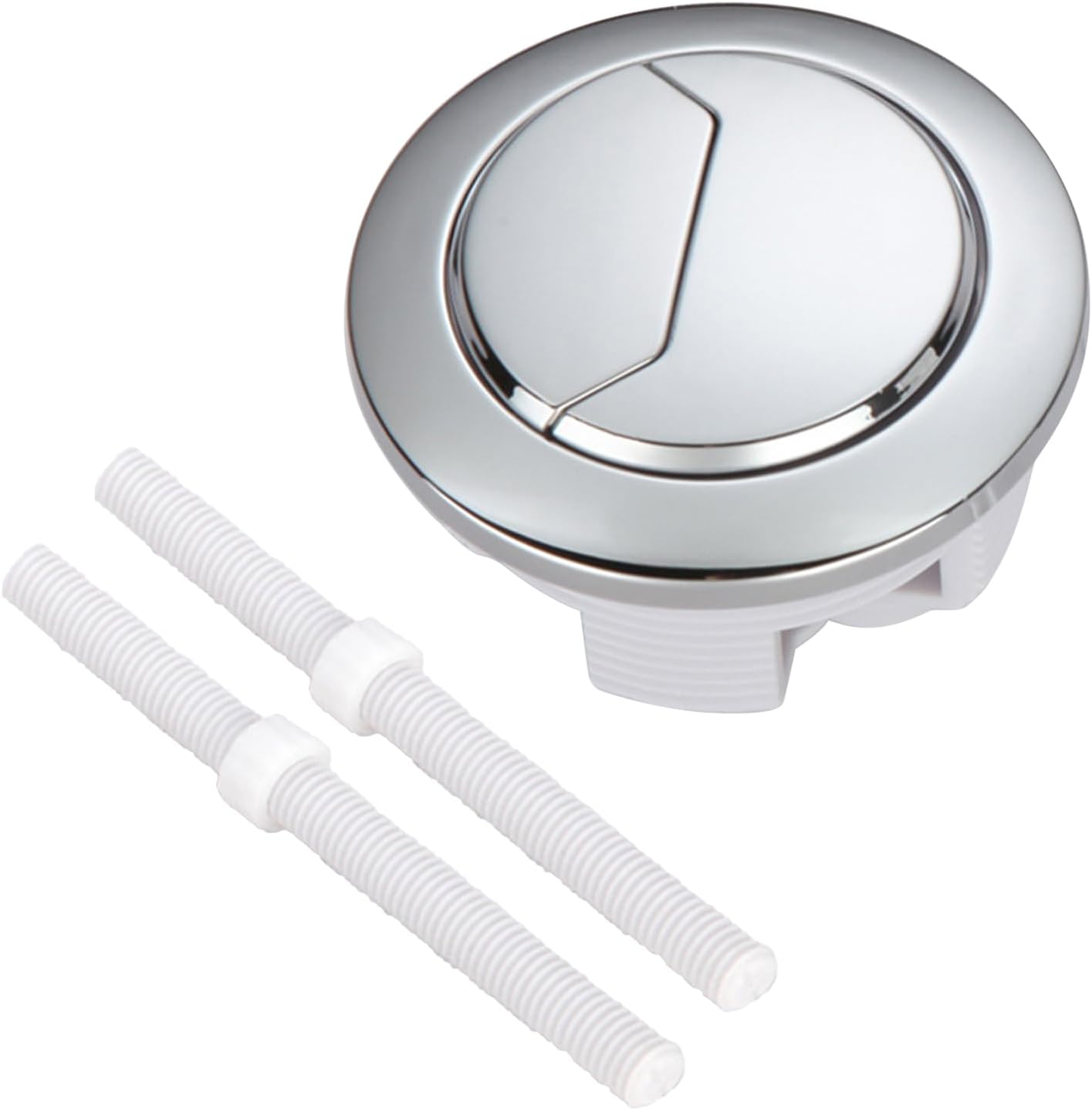 Round Toilet Flush Button Adjustable Toilet Water Button Double Push ...
