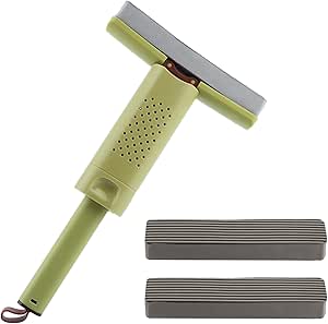 Amazon.com: Portable Mini Mop with 2 Reusable Heads, Self-Squeeze ...