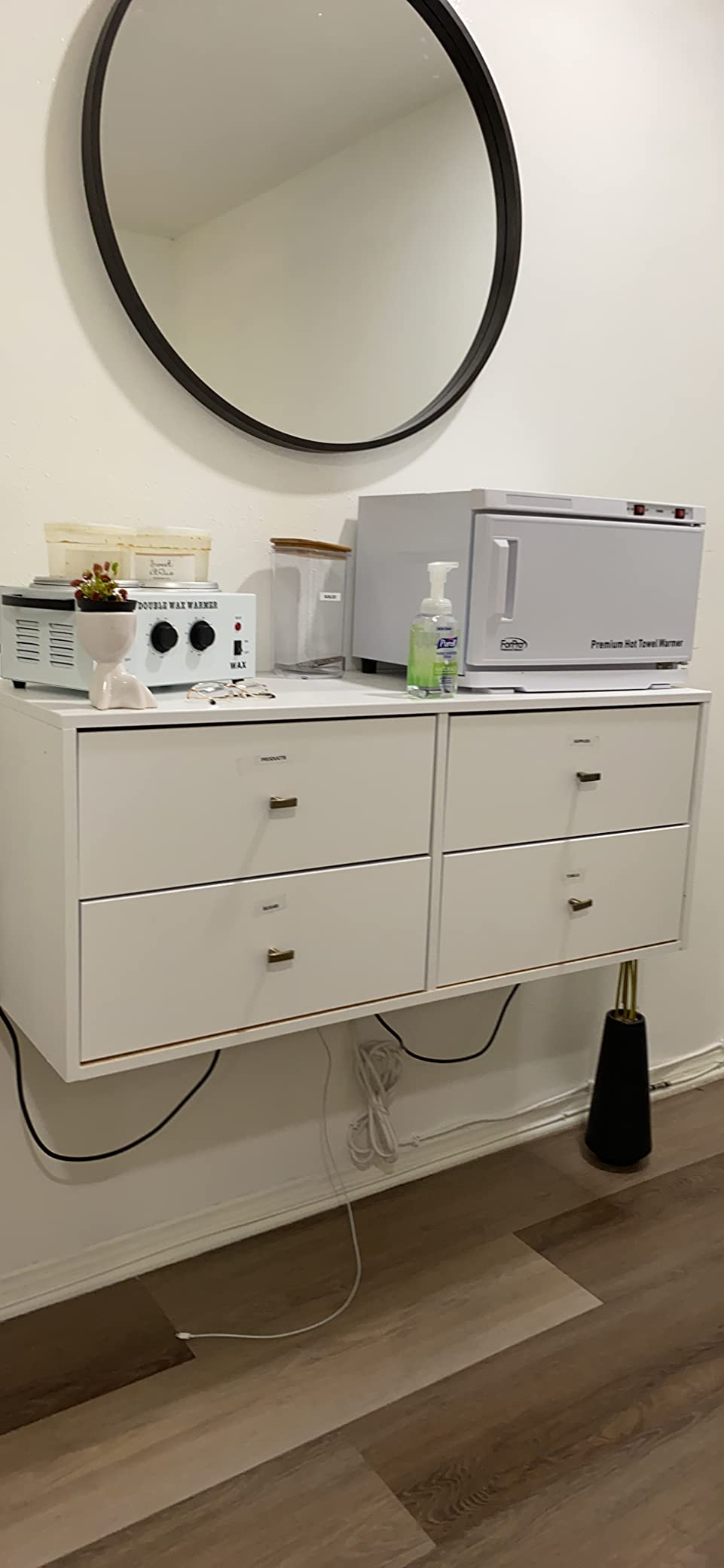 $28/mo - Finance Prepac 4-Drawer Floating Dresser for Bedroom, Modern ...