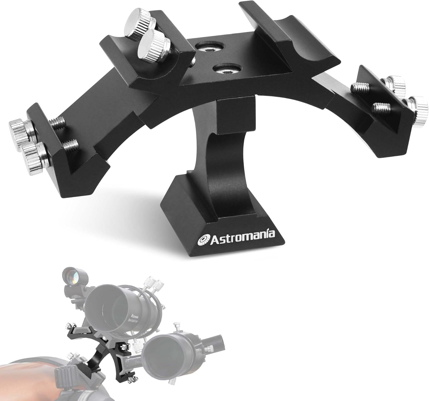Amazon.com : Astromania Finder Scope Mount Tri-Finder, Finderscope ...