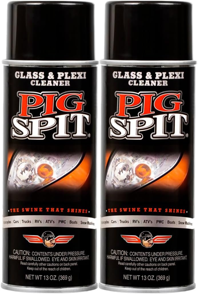 Amazon.com: Pig Spit Original Detailer Aerosol Spray - 9 oz Can - (2 ...