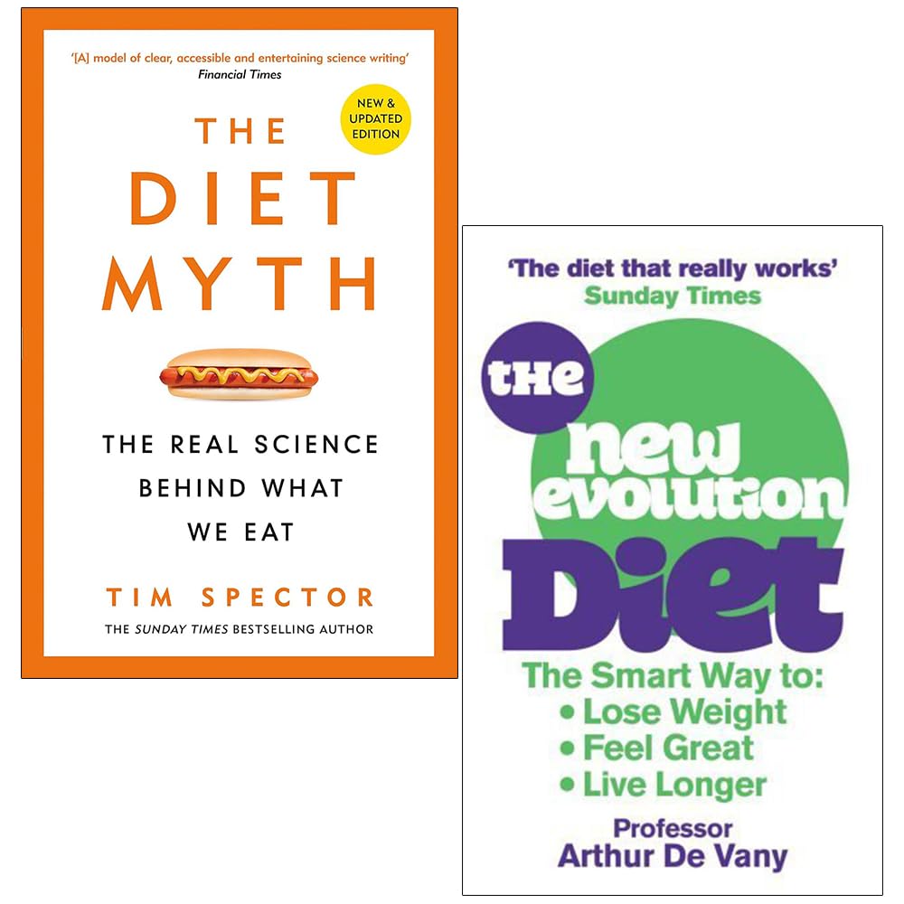 New Evolution Diet and The Diet Myth 2 Books Bundle Collection - The ...