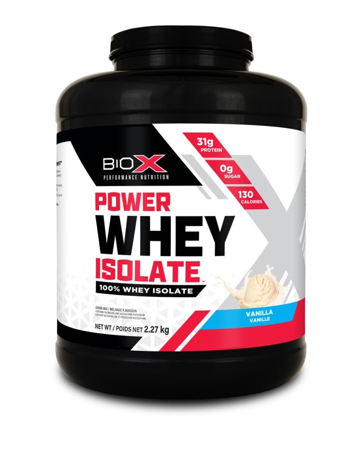 BioX Power Whey Isolate | 100% Ultra-Pure Whey Isolate Protein Powder ...