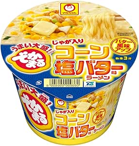 Amazon | マルちゃん でかまる じゃが入りコーン塩バター味ラーメン 114g x 12個 | マルちゃん | ラーメン 通販