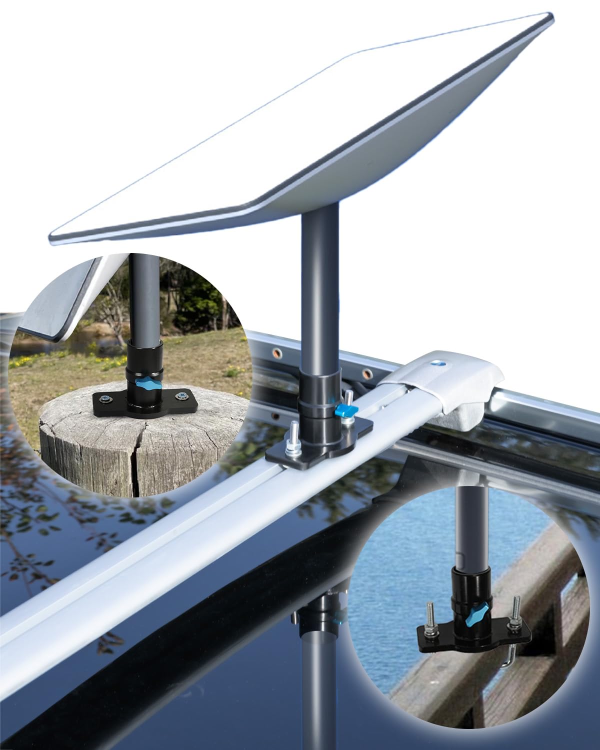 Starlink Roof Rail Mount Beciety Starlink Railing Mount With U ...