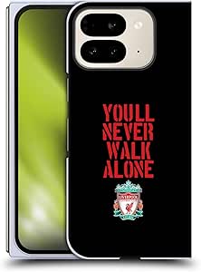 Head Case Designs Offizielle Liverpool Football Club Stencil Schwarz ...